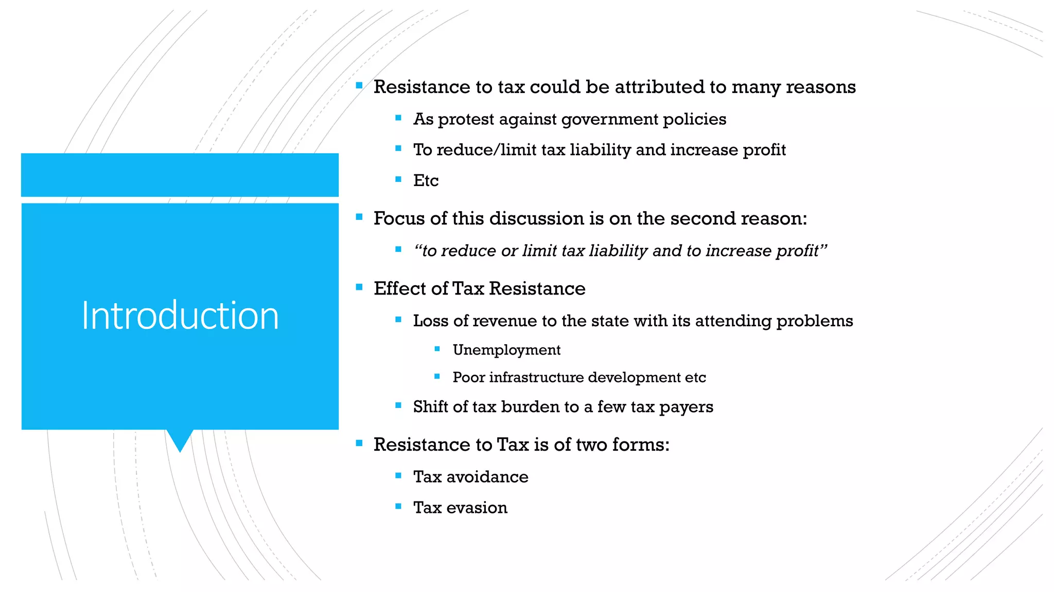 Tax Avoidance and Evasion in Ghana Laws | PDF