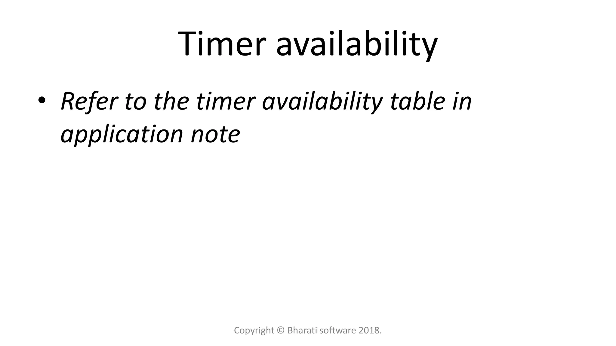 Mastering Microcontroller : TIMERS, PWM, CAN, RTC,LOW POWER | PPTX