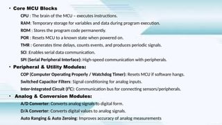 MCU CONTROL AND MCUS FOR SENSOR INTERFACE.pptx
