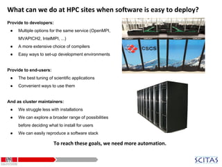 SPACK: A Package Manager for Supercomputers, Linux, and MacOS | PPT