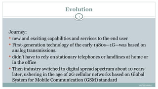 mobile computing ppt evolution of mobile technologies | PPTX
