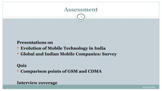 mobile computing ppt evolution of mobile technologies | PPTX