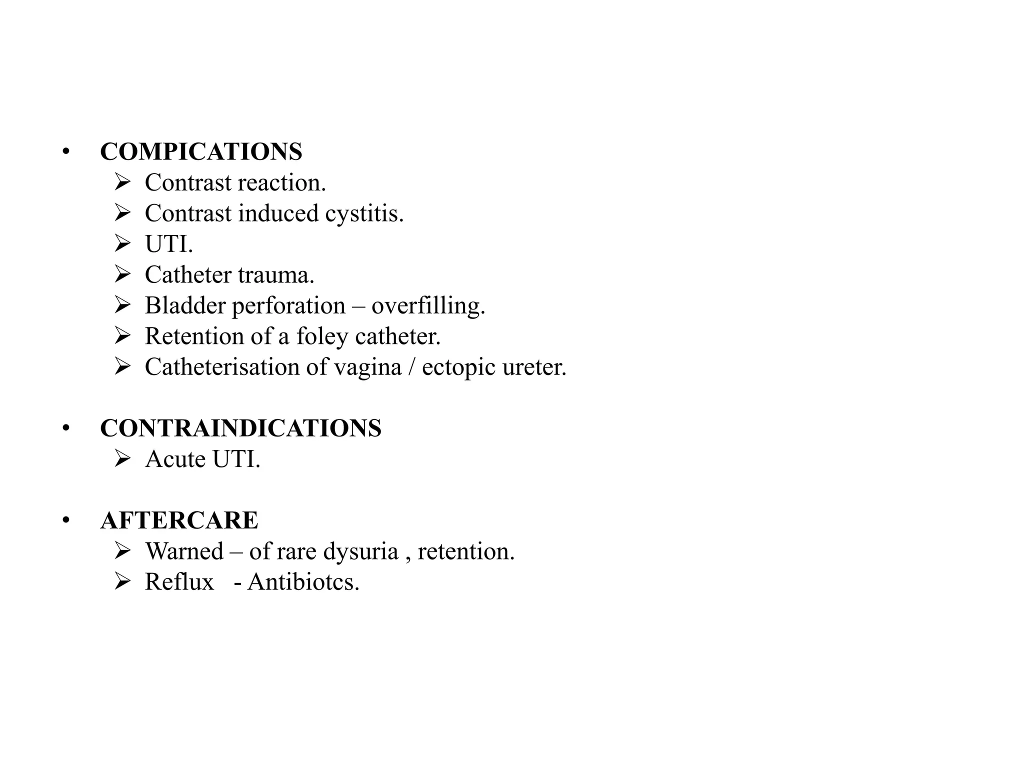 RGU MCU and its interpretation in pathology of Urinary Bladder ...