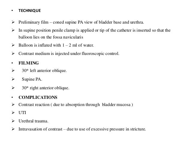 RGU MCU and its interpretation in pathology of Urinary Bladder & Uret…