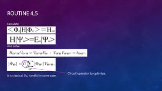 Multiscale-Contracted Variational Quantum Eigensolver | PPTX