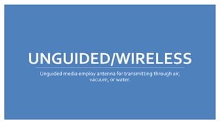 Channel Capacity and transmission media | PPTX