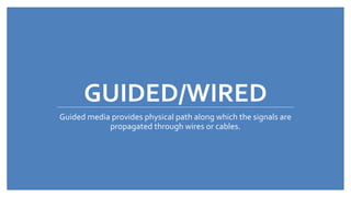 Channel Capacity and transmission media | PPTX