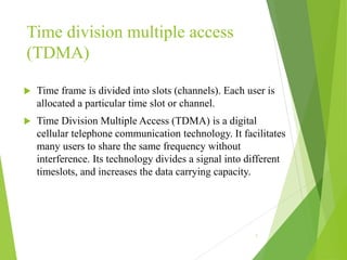 multiple access in wireless communication | PPT
