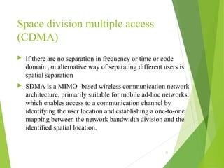 Multiple Access in wireless communication | PPT