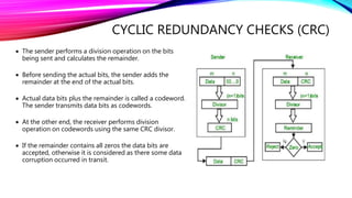 Error detection techniques | PPTX