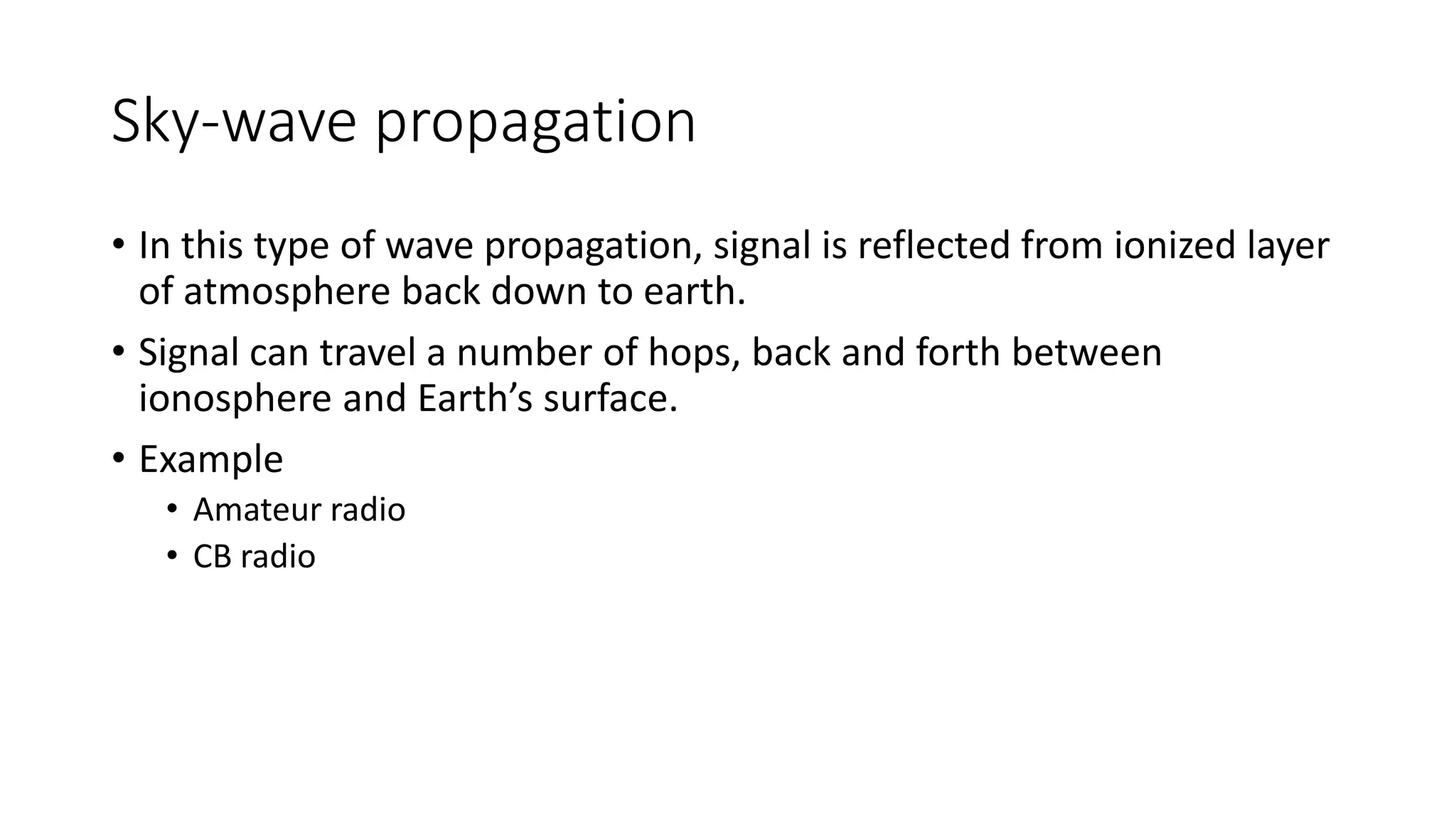 Antenna Propagation | PPT