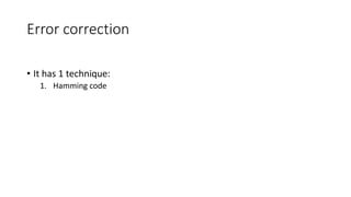 Error detection and Correction | PPT
