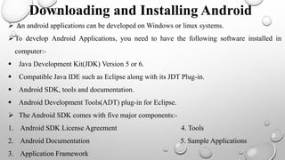 Android Application Components | PDF