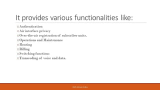 Mobile Computing and Wireless Communication Unit 3 part 2 - GTU | PPT