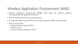 Mobile Computing and Wireless Communication Unit 3 part 2 - GTU | PPT