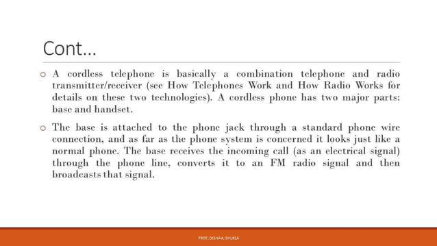Mobile Computing and Wireless Communication Unit 3 part 2 - GTU | PPT