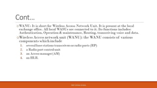 Mobile Computing and Wireless Communication Unit 3 part 2 - GTU | PPT