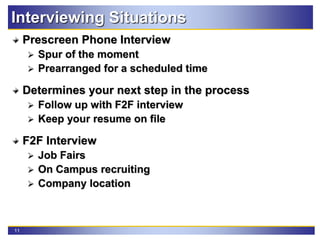 Guide to a Winning Interview Dec 2018 | PPT