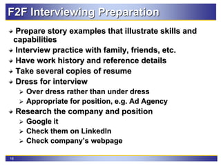 Guide to a Winning Interview | PPT