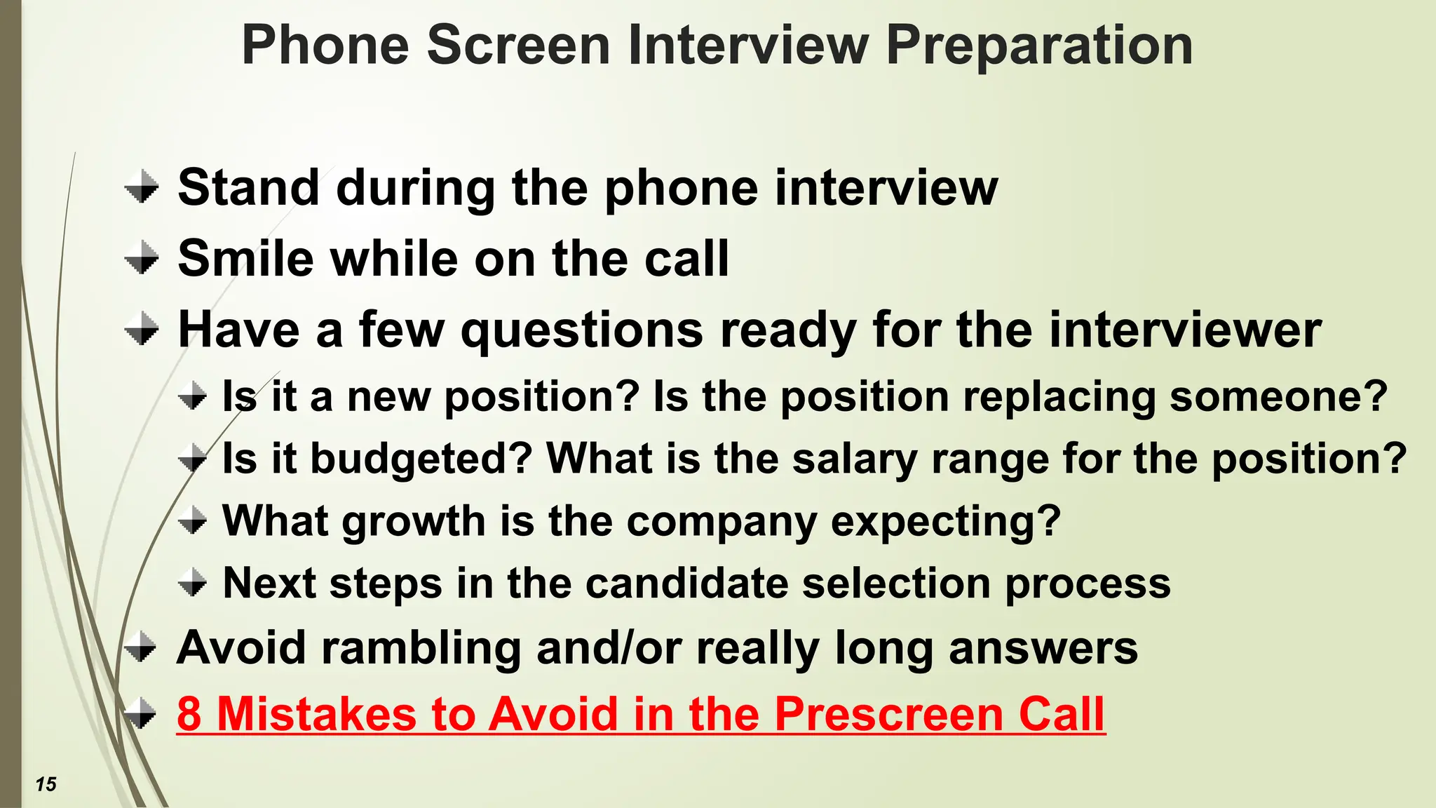 Guide to a Winning Interview October 2025 | PPTX