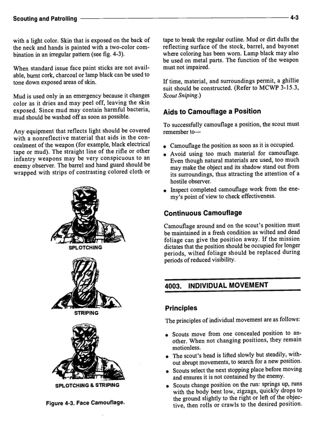 Mcwp 3 11.3 scouting and patrolling | PDF