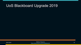 Blackboard Accessibility Beyond Ally PPT