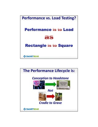 Application Performance Testing: A Simplified Universal Approach | PDF