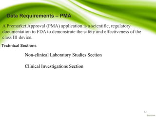 medical device regulatory approval in USA | PPTX