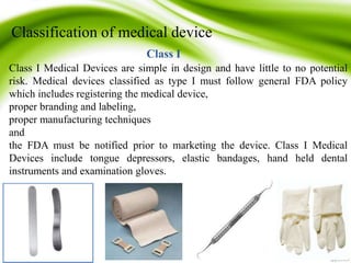 medical device regulatory approval in USA | PPTX