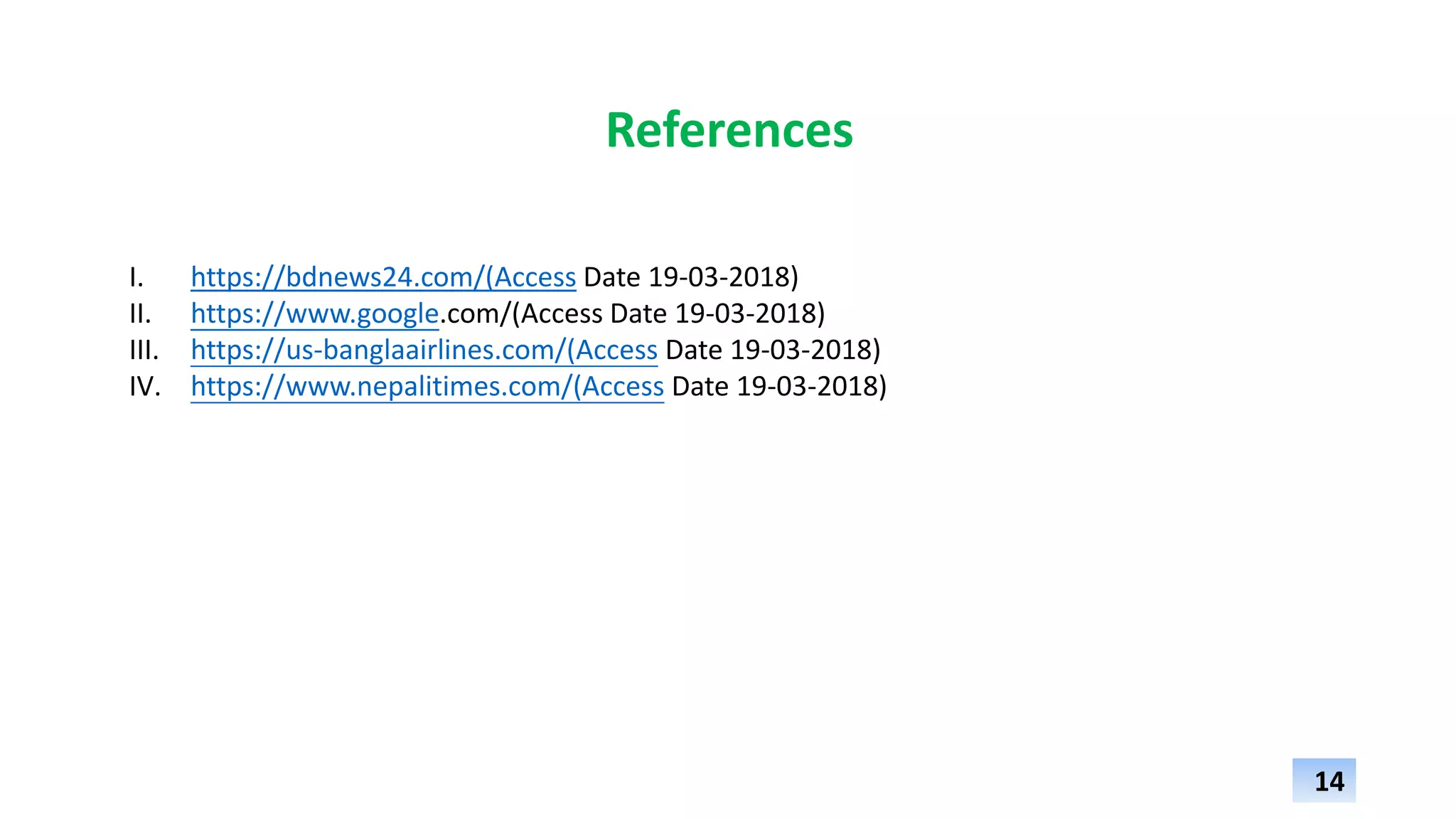 Research on Us-Bangla aircraft accidents. | PPT
