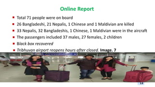Research on Us-Bangla aircraft accidents. | PPT