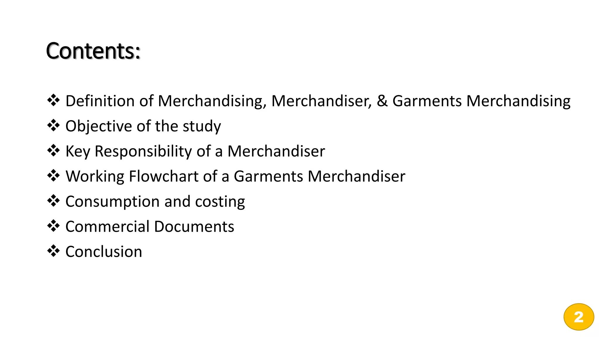 Study on Merchandising Activities of Garments Sector | PPTX