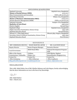 Md. abdul halim | PDF