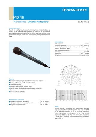 Sennheiser MD-46 | PDF