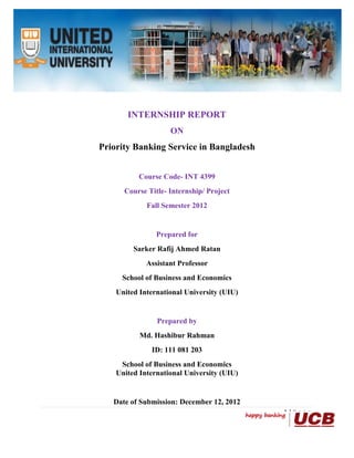 Md. hashibur rahman (internship report) | PDF