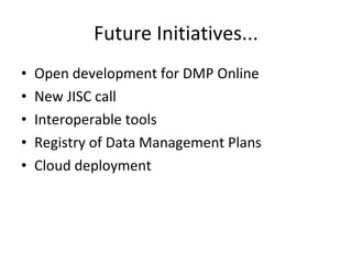 More with Less? Collaborative Trends in Research Data Management | PPT