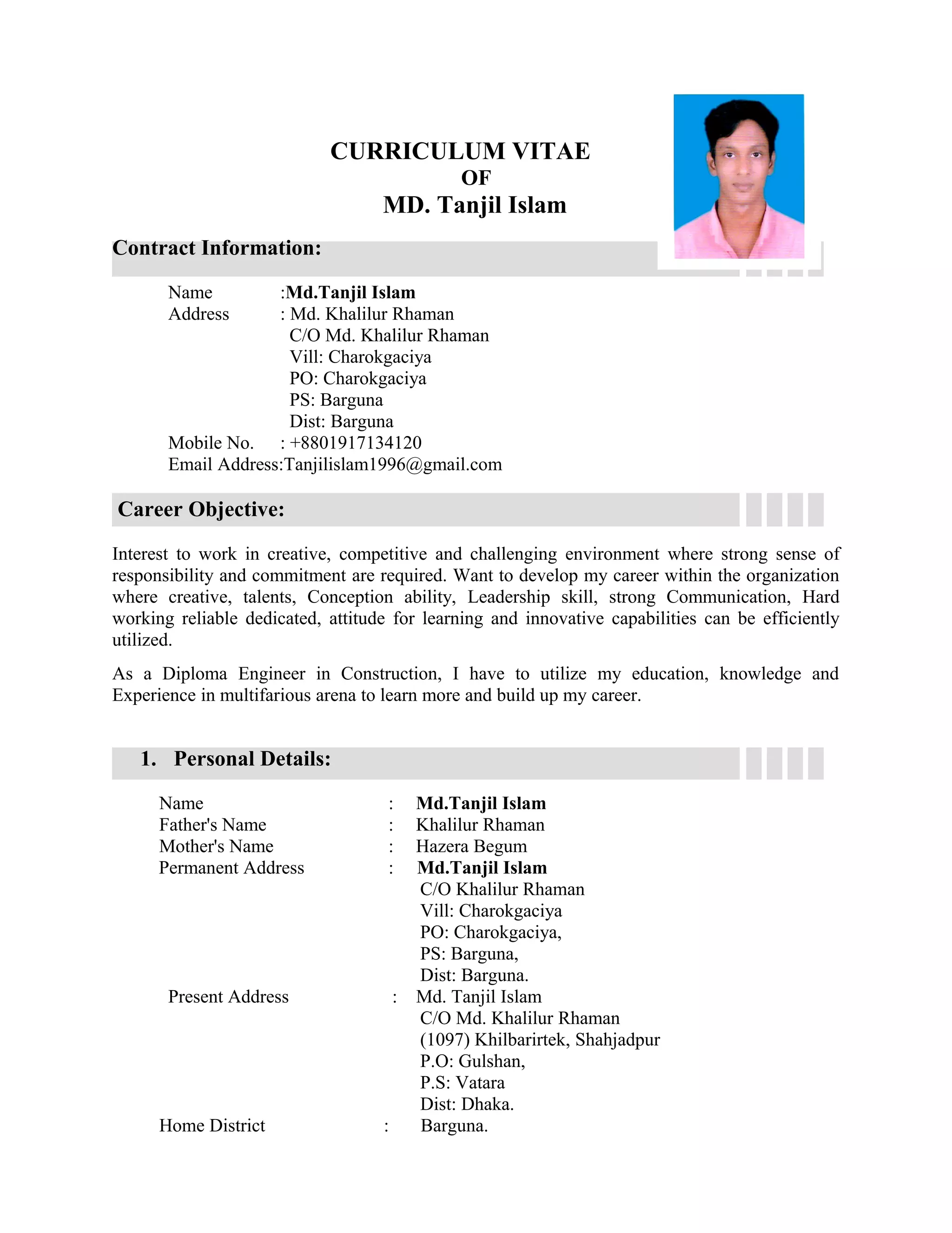 CURRICULUM VITAE | DOC