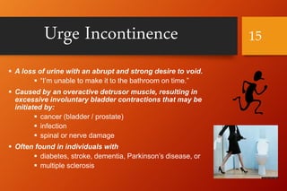 Stress Urinary Incontinence | PPTX