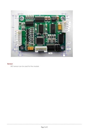 Meditech SpO2 Module MD200 | PDF