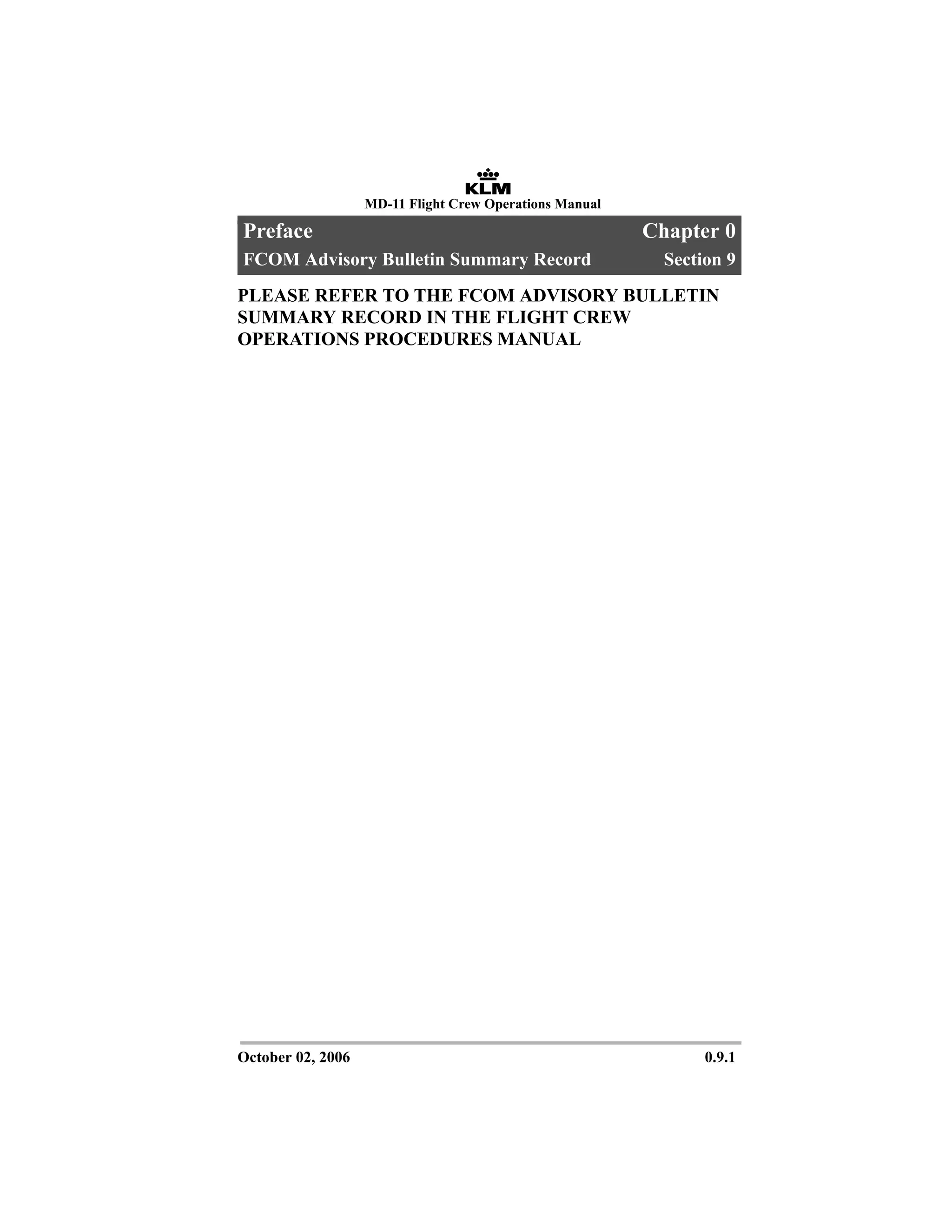 MD11 Flight Crew Operating Manualvol.2B rev.58 KLM | PDF | Air Travel ...