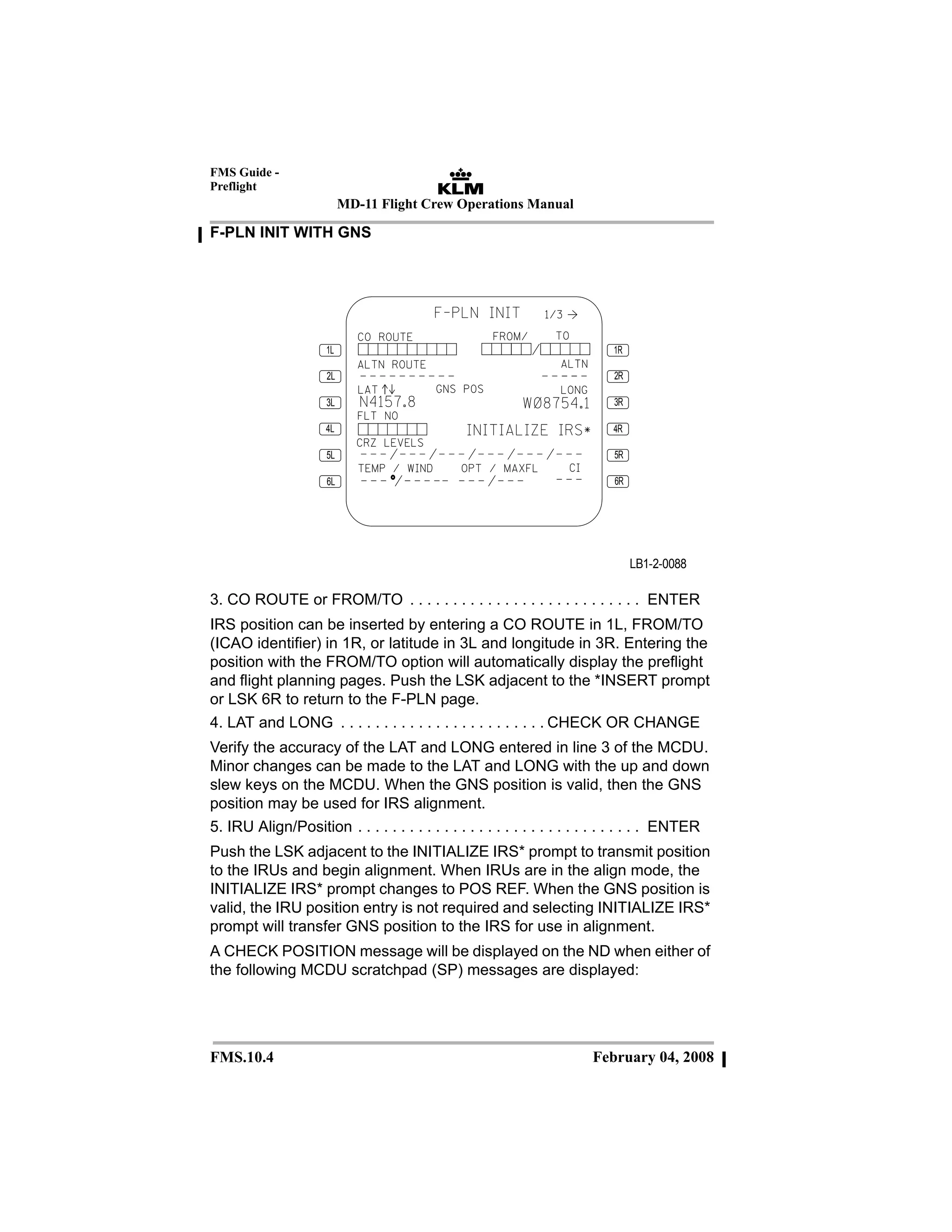 MD11 Flight Crew Operating Manualvol.2B rev.58 KLM | PDF | Air Travel ...