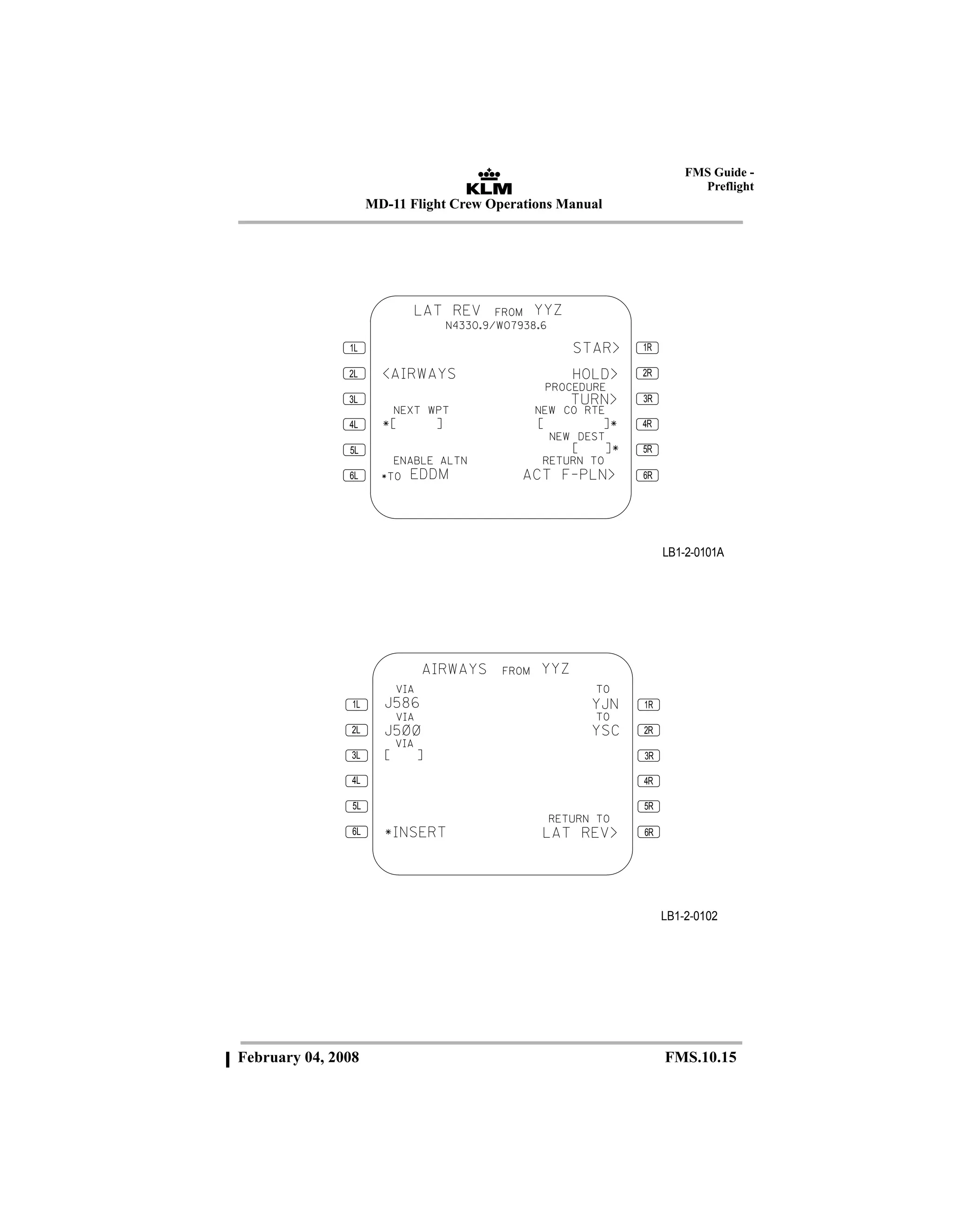 MD11 Flight Crew Operating Manualvol.2B rev.58 KLM | PDF | Air Travel ...