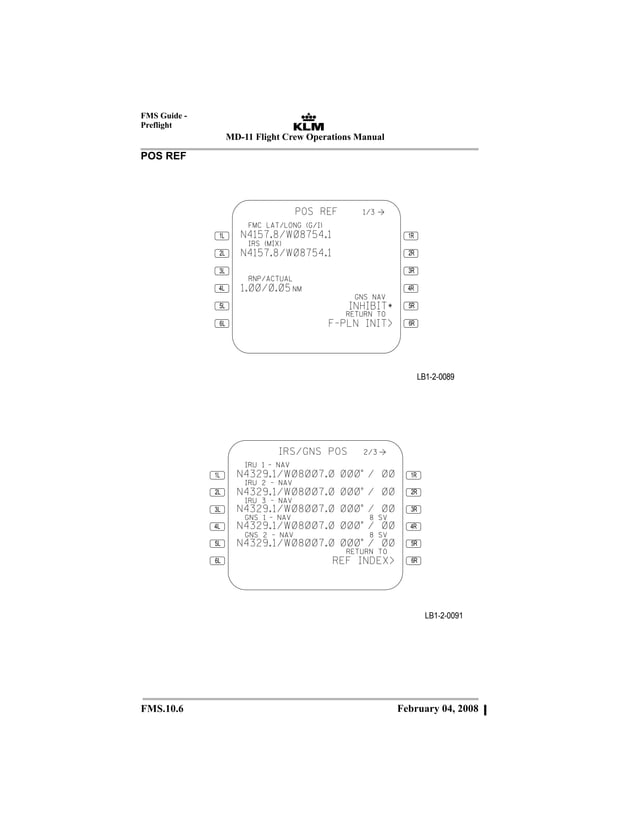 MD11 Flight Crew Operating Manualvol.2B rev.58 KLM | PDF | Air Travel ...