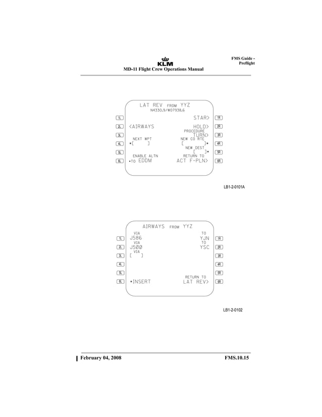 MD11 Flight Crew Operating Manualvol.2B rev.58 KLM | PDF | Air Travel ...