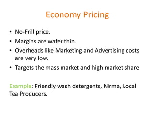 Pricing Strategies. | PPT