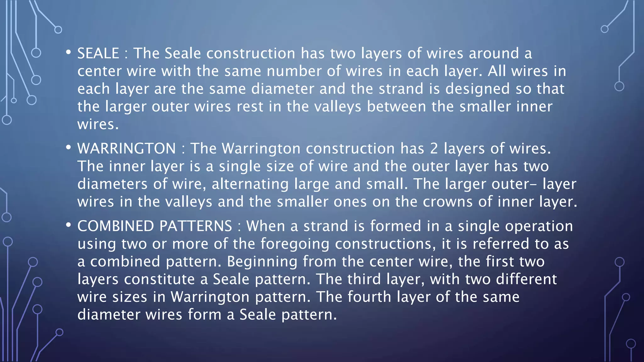 Classification and Coding of Wire Ropes | PPTX