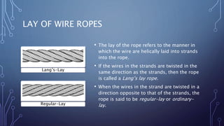 Classification and Coding of Wire Ropes | PPTX