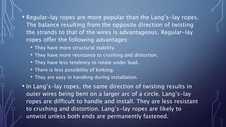 Classification and Coding of Wire Ropes | PPTX
