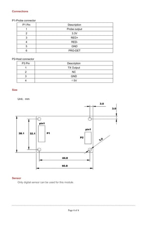 Md200 digital spo2 module | PDF