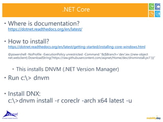 IoT with UWP, .NETCore and Azure | PPT